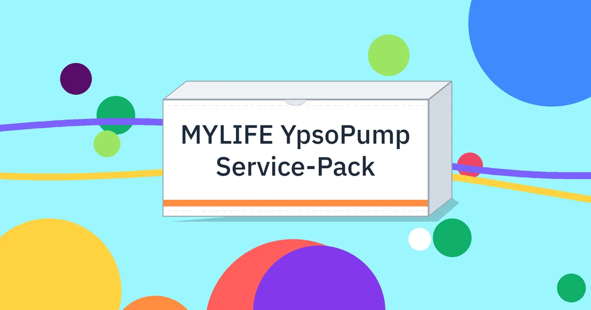 Symbolbild: Packung mit der Aufschrift MYLIFE YpsoPump Service-Pack (PZN 11668066) – Verfügbarkeit und Bezug in Apotheken in Frankfurt am Main