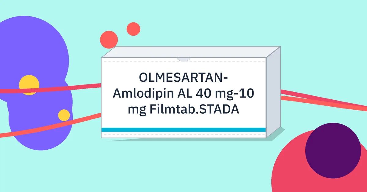 Symbolbild: Packung mit der Aufschrift OLMESARTAN-Amlodipin AL 40 mg-10 mg Filmtab.STADA (PZN 19818772) – Verfügbarkeit und Bezug in Apotheken in Frankfurt am Main