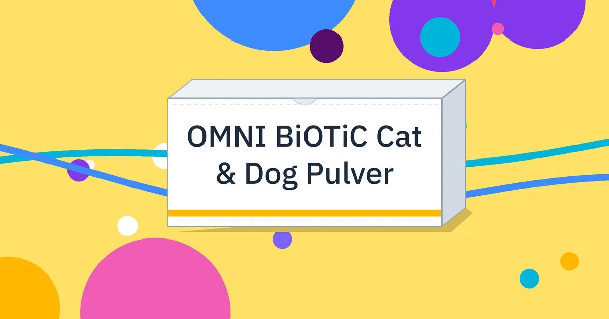 Symbolbild: Packung mit der Aufschrift OMNI BiOTiC Cat & Dog Pulver (PZN 16034751) – Verfügbarkeit und Bezug in Apotheken in Frankfurt am Main