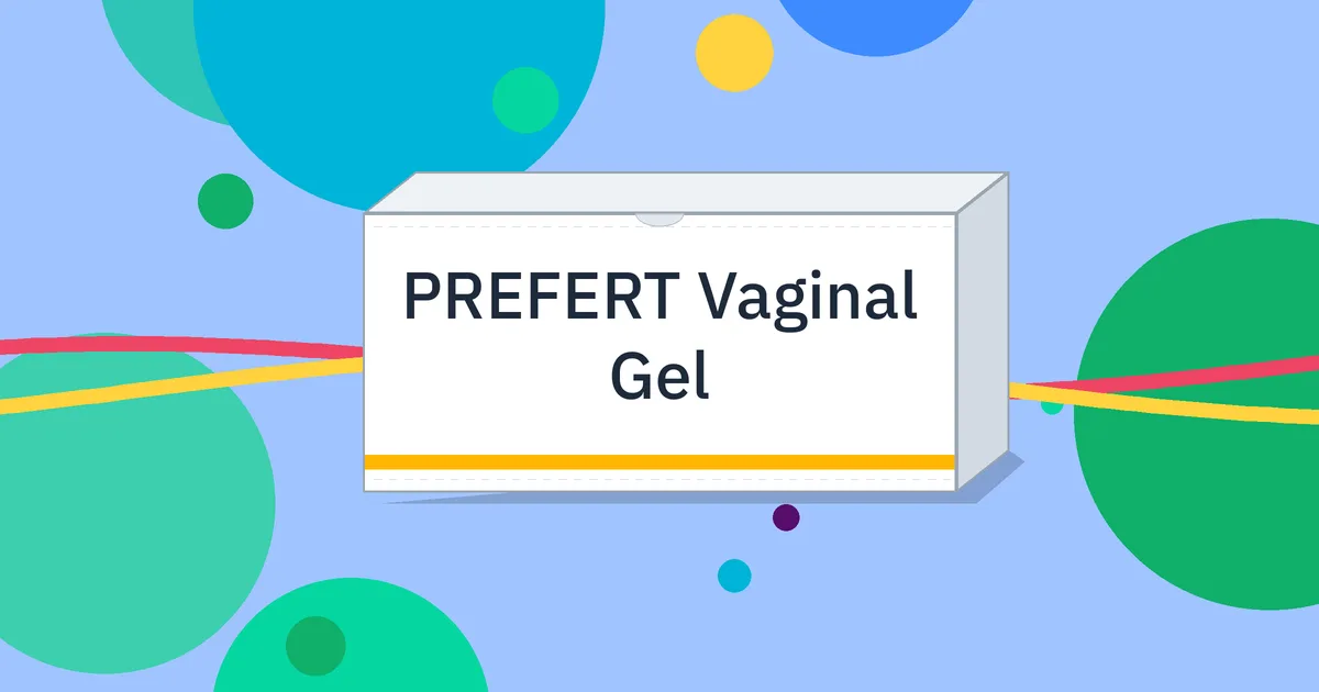 Symbolbild: Packung mit der Aufschrift PREFERT Vaginal Gel (PZN 16240798) – Verfügbarkeit und Bezug in Apotheken in Frankfurt am Main