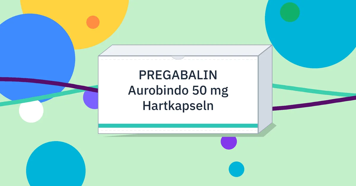 Symbolbild: Packung mit der Aufschrift PREGABALIN Aurobindo 50 mg Hartkapseln (PZN 11334508) – Verfügbarkeit und Bezug in Apotheken in Frankfurt am Main