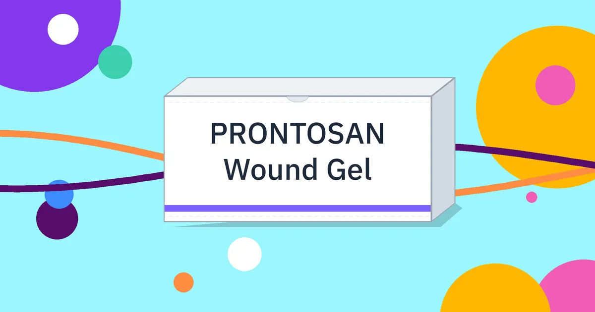 Symbolbild: Packung mit der Aufschrift PRONTOSAN Wound Gel (PZN 16082738) – Verfügbarkeit und Bezug in Apotheken in Frankfurt am Main
