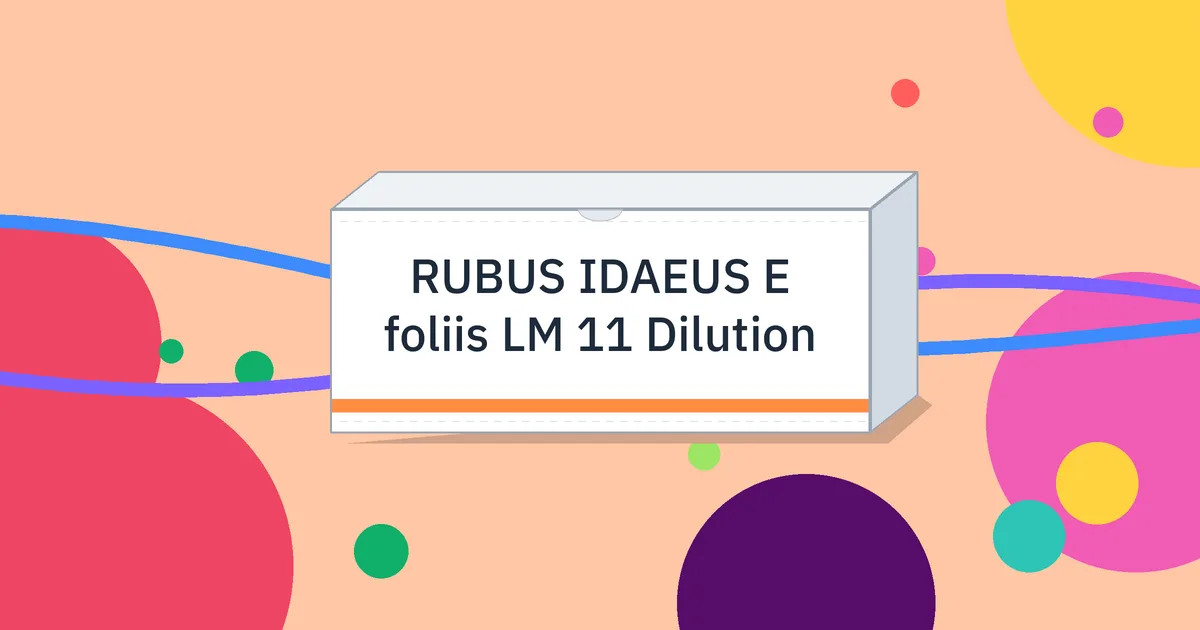 Symbolbild: Packung mit der Aufschrift RUBUS IDAEUS E foliis LM 11 Dilution (PZN 13681622) – Verfügbarkeit und Bezug in Apotheken in Frankfurt am Main