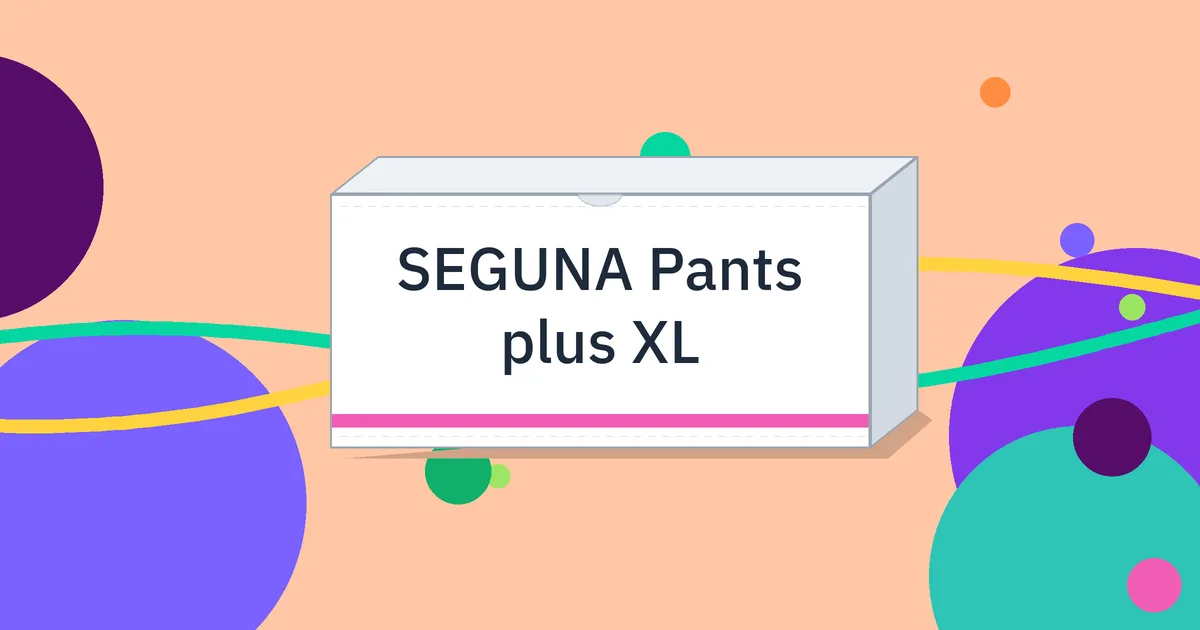 Symbolbild: Packung mit der Aufschrift SEGUNA Pants plus XL (PZN 13904938) – Verfügbarkeit und Bezug in Apotheken in Frankfurt am Main