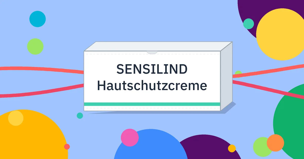 Symbolbild: Packung mit der Aufschrift SENSILIND Hautschutzcreme (PZN 09902164) – Verfügbarkeit und Bezug in Apotheken in Frankfurt am Main