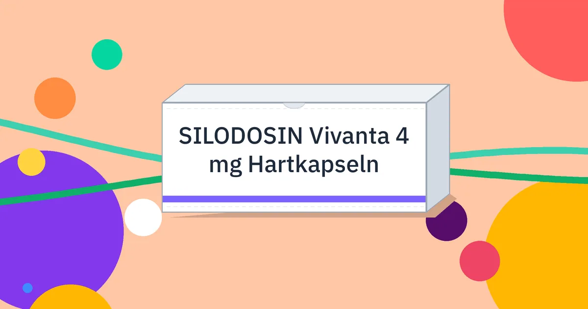 Symbolbild: Packung mit der Aufschrift SILODOSIN Vivanta 4 mg Hartkapseln (PZN 18106615) – Verfügbarkeit und Bezug in Apotheken in Frankfurt am Main