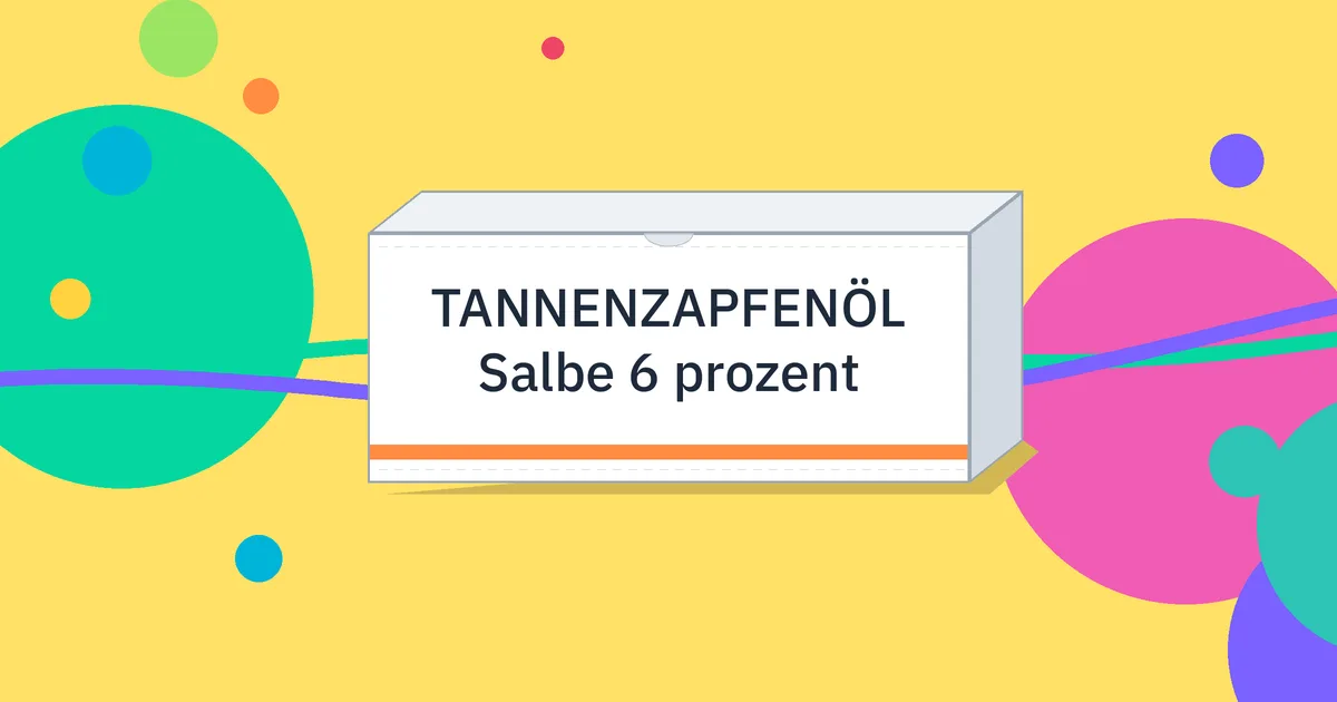 Symbolbild: Packung mit der Aufschrift TANNENZAPFENÖL Salbe 6 prozent (PZN 18901502) – Verfügbarkeit und Bezug in Apotheken in Frankfurt am Main