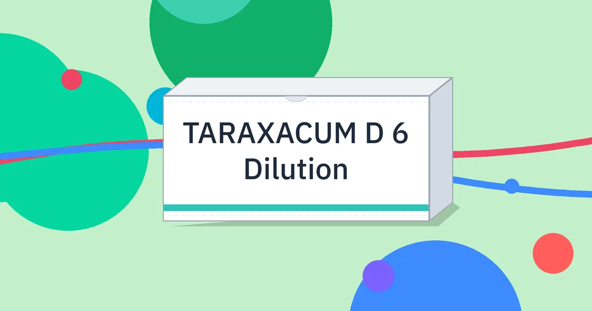 Symbolbild: Packung mit der Aufschrift TARAXACUM D 6 Dilution (PZN 02622786) – Verfügbarkeit und Bezug in Apotheken in Frankfurt am Main
