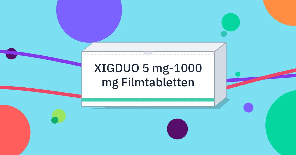 Symbolbild: Packung mit der Aufschrift XIGDUO 5 mg-1000 mg Filmtabletten (PZN 16850203) – Verfügbarkeit und Bezug in Apotheken in Frankfurt am Main