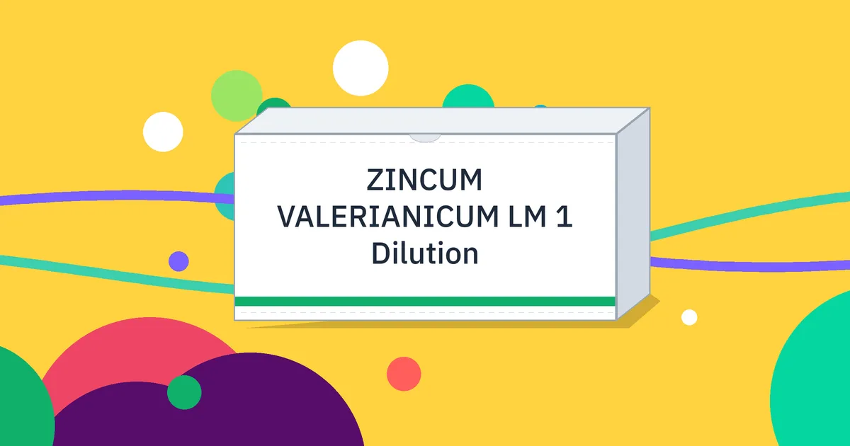 Symbolbild: Packung mit der Aufschrift ZINCUM VALERIANICUM LM 1 Dilution (PZN 13300689) – Verfügbarkeit und Bezug in Apotheken in Frankfurt am Main