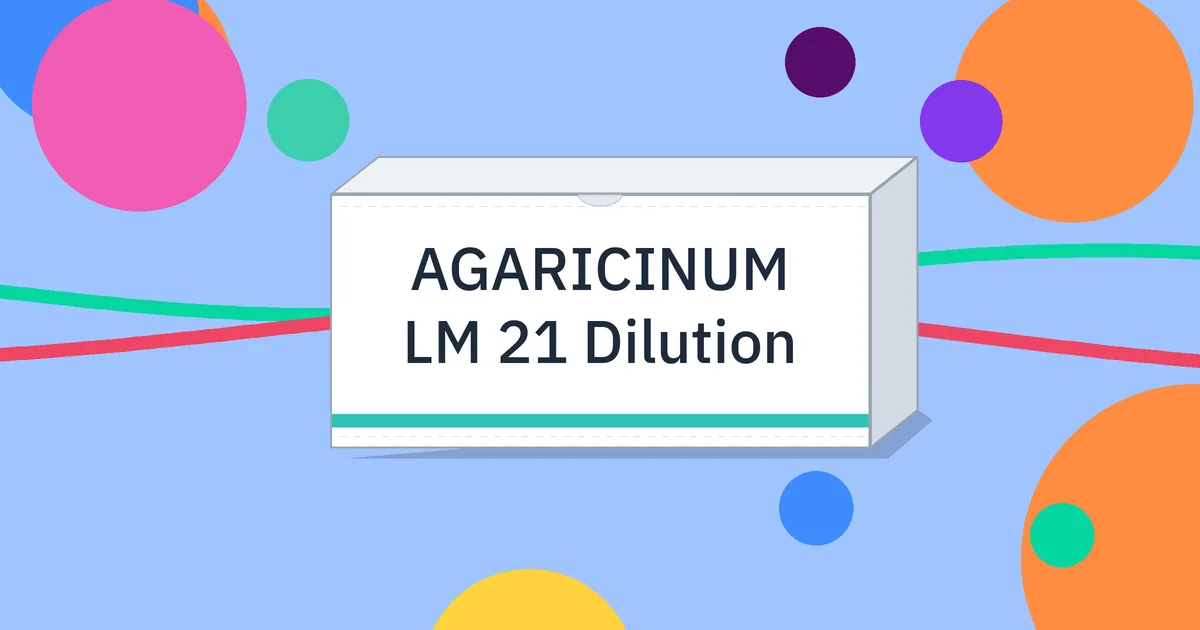 Symbolbild: Packung mit der Aufschrift AGARICINUM LM 21 Dilution (PZN 13303133) – Verfügbarkeit und Bezug in Apotheken in Frankfurt am Main