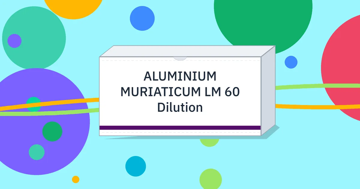 Symbolbild: Packung mit der Aufschrift ALUMINIUM MURIATICUM LM 60 Dilution (PZN 13316957) – Verfügbarkeit und Bezug in Apotheken in Frankfurt am Main