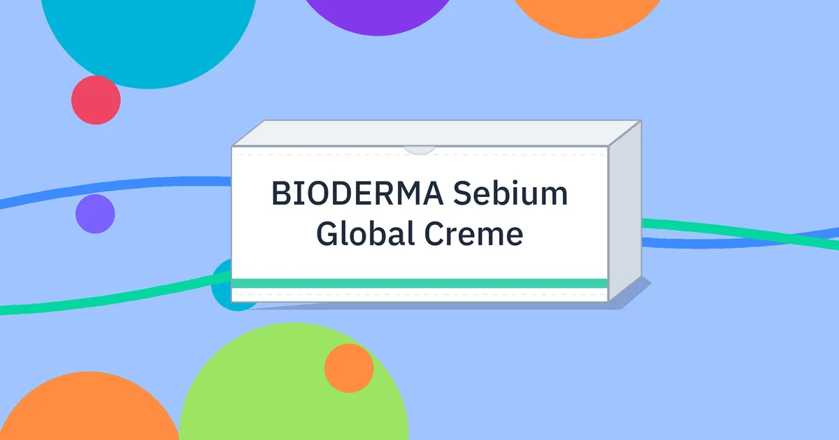 Symbolbild: Packung mit der Aufschrift BIODERMA Sebium Global Creme (PZN 10063800) – Verfügbarkeit und Bezug in Apotheken in Frankfurt am Main