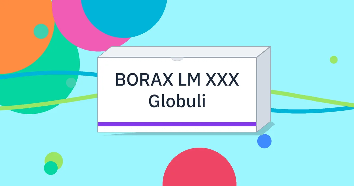 Symbolbild: Packung mit der Aufschrift BORAX LM XXX Globuli (PZN 04502520) – Verfügbarkeit und Bezug in Apotheken in Frankfurt am Main