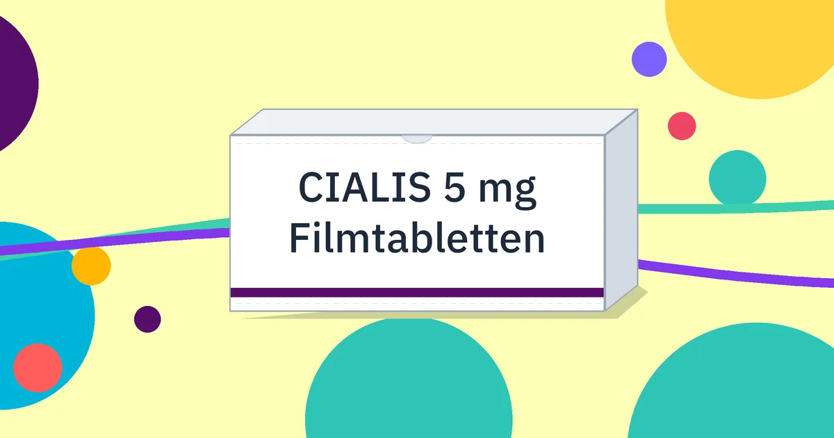 Symbolbild: Packung mit der Aufschrift CIALIS 5 mg Filmtabletten (PZN 04704117) – Verfügbarkeit und Bezug in Apotheken in Frankfurt am Main