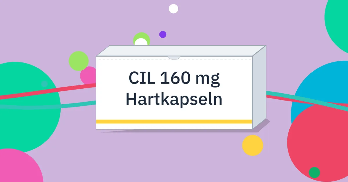 Symbolbild: Packung mit der Aufschrift CIL 160 mg Hartkapseln (PZN 03073086) – Verfügbarkeit und Bezug in Apotheken in Frankfurt am Main