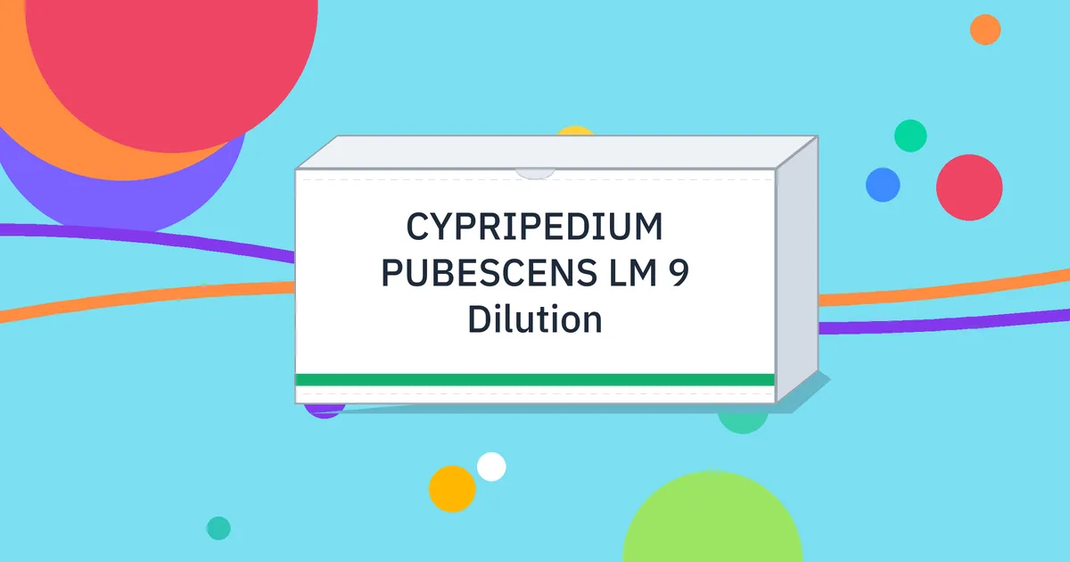 Symbolbild: Packung mit der Aufschrift CYPRIPEDIUM PUBESCENS LM 9 Dilution (PZN 13460016) – Verfügbarkeit und Bezug in Apotheken in Frankfurt am Main