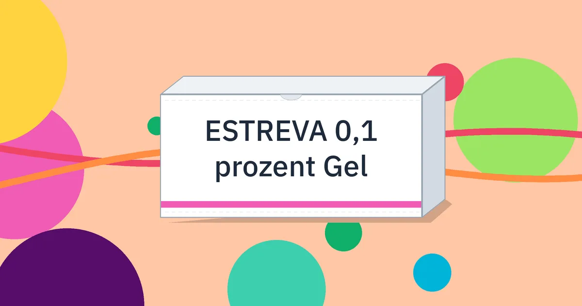 Symbolbild: Packung mit der Aufschrift ESTREVA 0,1 prozent Gel (PZN 01530668) – Verfügbarkeit und Bezug in Apotheken in Frankfurt am Main