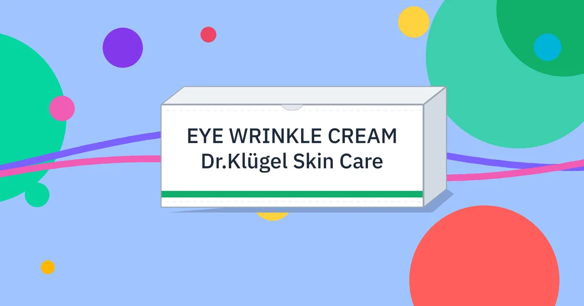 Symbolbild: Packung mit der Aufschrift EYE WRINKLE CREAM Dr.Klügel Skin Care (PZN 20576765) – Verfügbarkeit und Bezug in Apotheken in Frankfurt am Main