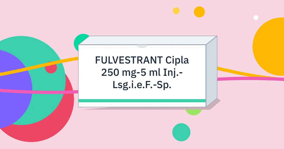 Symbolbild: Packung mit der Aufschrift FULVESTRANT Cipla 250 mg-5 ml Inj.-Lsg.i.e.F.-Sp. (PZN 16821377) – Verfügbarkeit und Bezug in Apotheken in Frankfurt am Main
