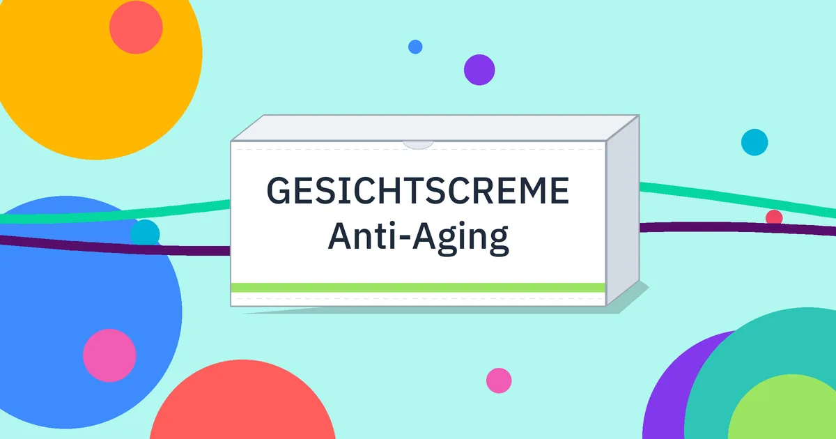 Symbolbild: Packung mit der Aufschrift GESICHTSCREME Anti-Aging (PZN 18790037) – Verfügbarkeit und Bezug in Apotheken in Frankfurt am Main