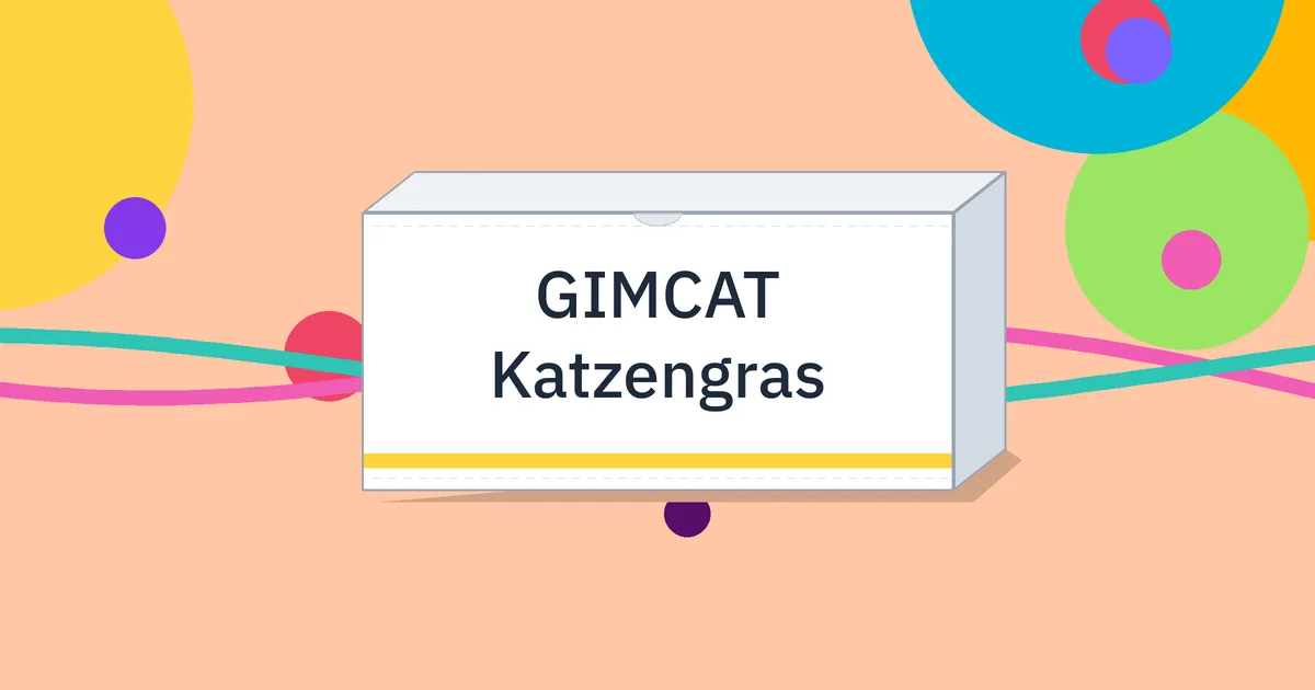 Symbolbild: Packung mit der Aufschrift GIMCAT Katzengras (PZN 18828018) – Verfügbarkeit und Bezug in Apotheken in Frankfurt am Main