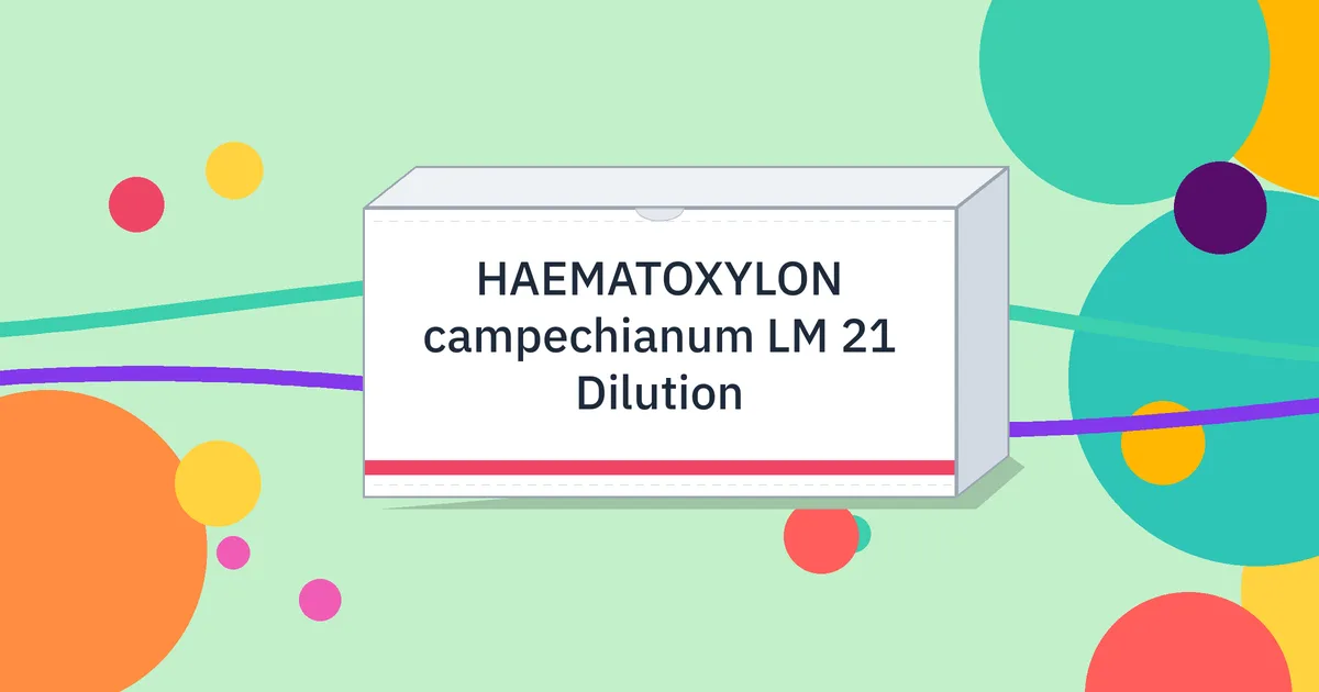 Symbolbild: Packung mit der Aufschrift HAEMATOXYLON campechianum LM 21 Dilution (PZN 13549414) – Verfügbarkeit und Bezug in Apotheken in Frankfurt am Main