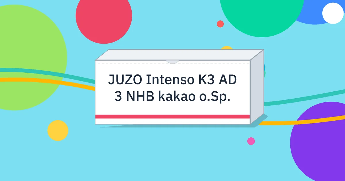 Symbolbild: Packung mit der Aufschrift JUZO Intenso K3 AD 3 NHB kakao o.Sp. (PZN 18641739) – Verfügbarkeit und Bezug in Apotheken in Frankfurt am Main