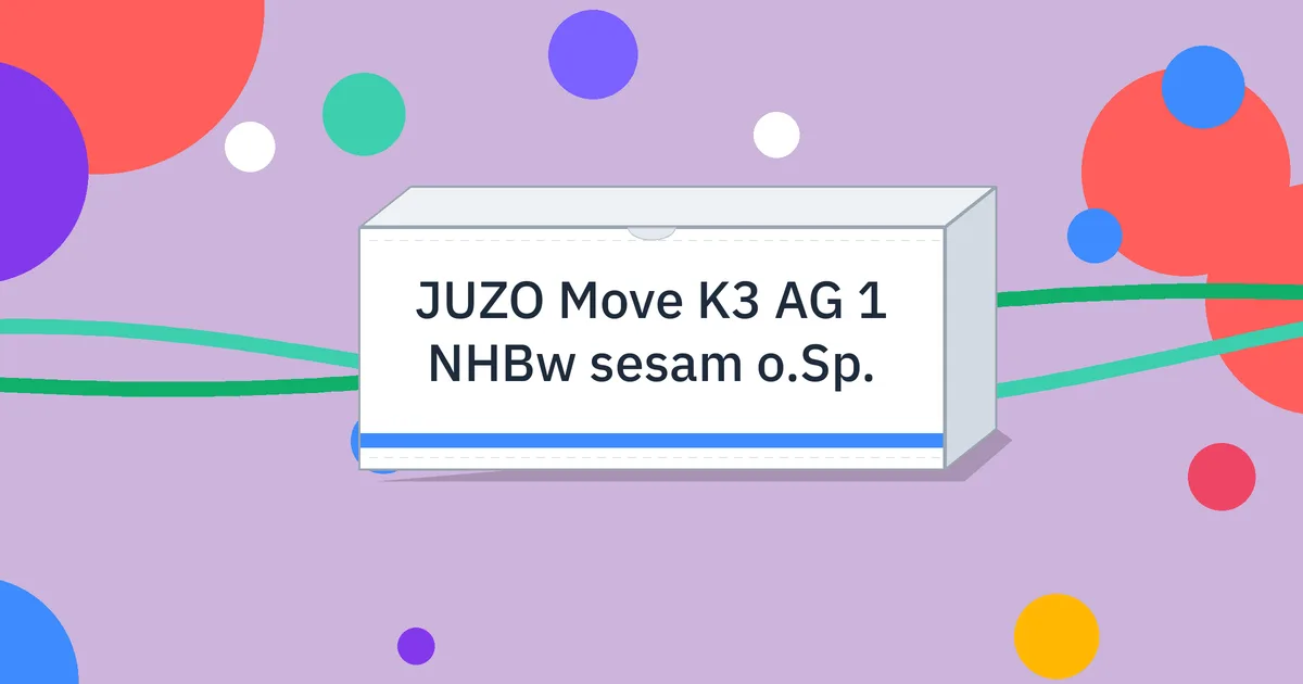 Symbolbild: Packung mit der Aufschrift JUZO Move K3 AG 1 NHBw sesam o.Sp. (PZN 18576551) – Verfügbarkeit und Bezug in Apotheken in Frankfurt am Main