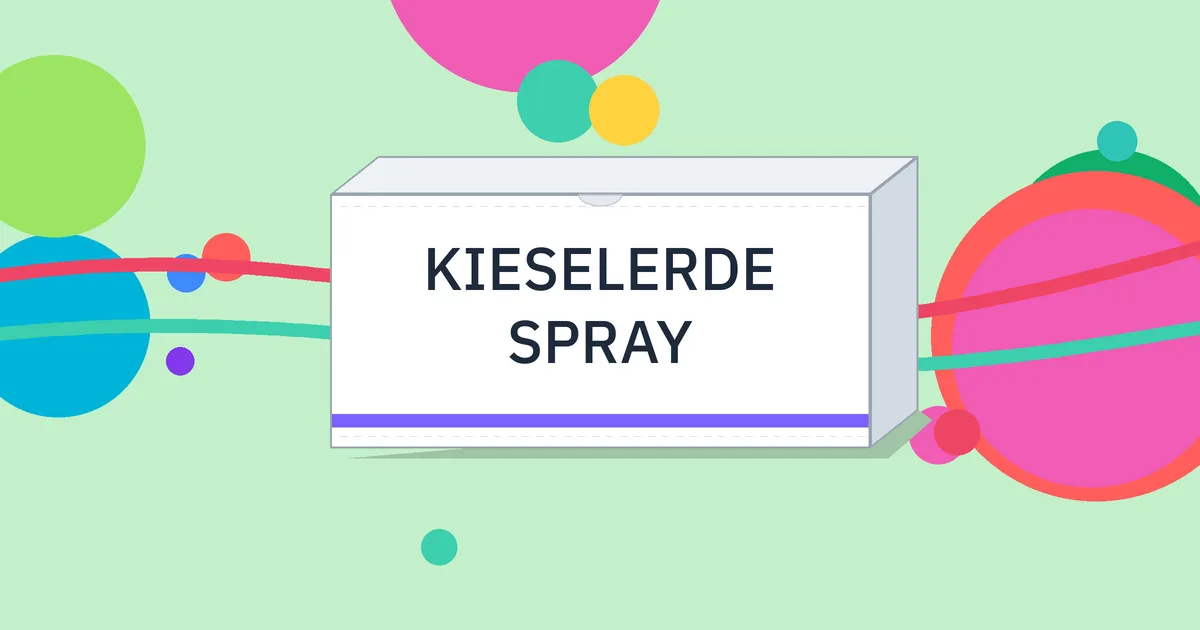 Symbolbild: Packung mit der Aufschrift KIESELERDE SPRAY (PZN 11873748) – Verfügbarkeit und Bezug in Apotheken in Frankfurt am Main