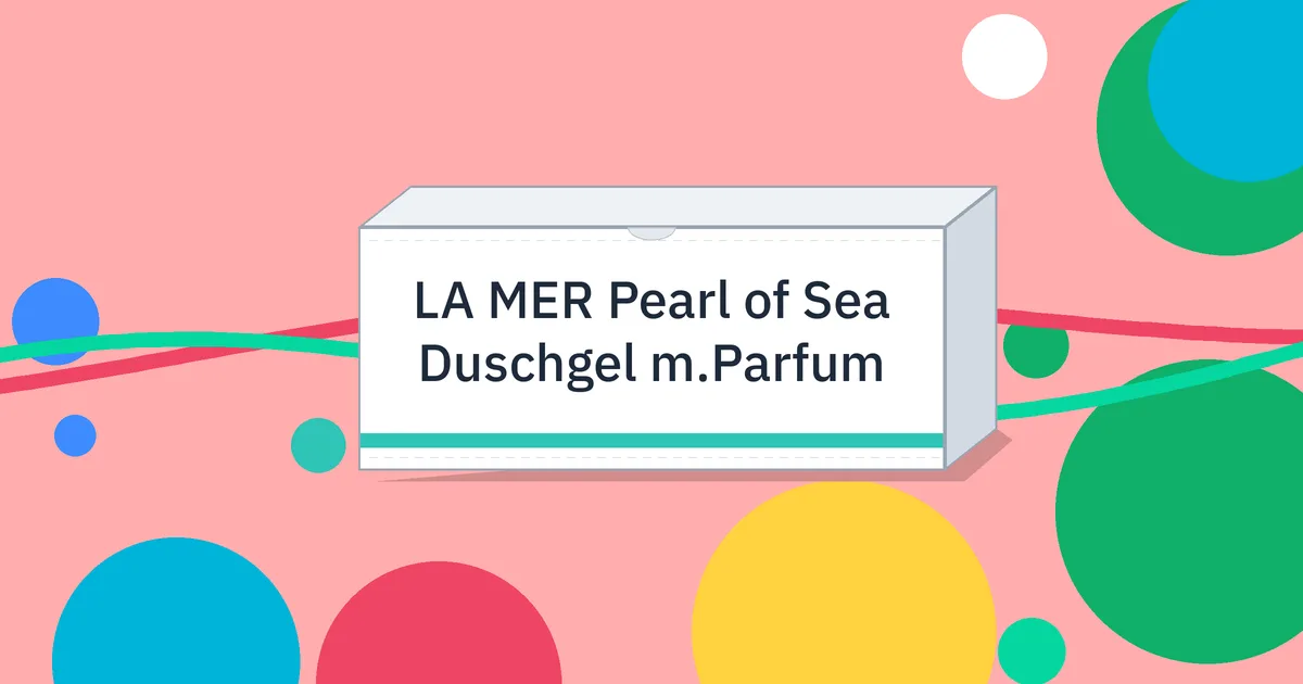Symbolbild: Packung mit der Aufschrift LA MER Pearl of Sea Duschgel m.Parfum (PZN 20092961) – Verfügbarkeit und Bezug in Apotheken in Frankfurt am Main
