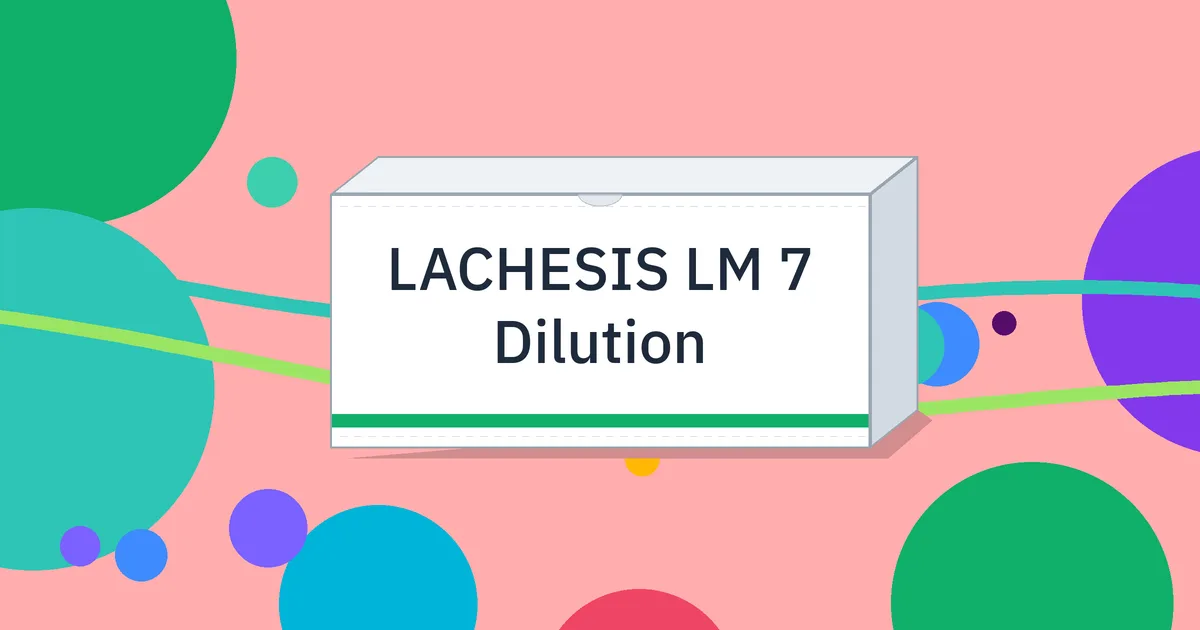Symbolbild: Packung mit der Aufschrift LACHESIS LM 7 Dilution (PZN 12929296) – Verfügbarkeit und Bezug in Apotheken in Frankfurt am Main