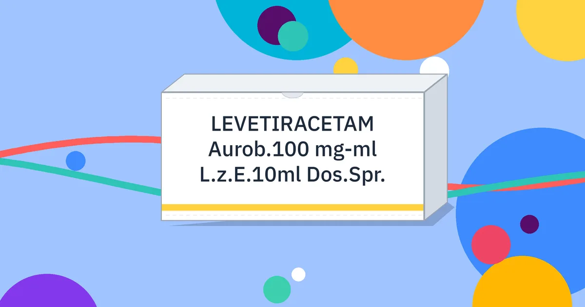 Symbolbild: Packung mit der Aufschrift LEVETIRACETAM Aurob.100 mg-ml L.z.E.10ml Dos.Spr. (PZN 19276331) – Verfügbarkeit und Bezug in Apotheken in Frankfurt am Main
