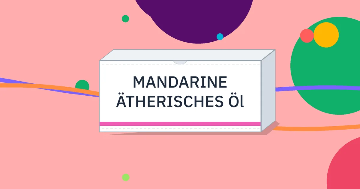 Symbolbild: Packung mit der Aufschrift MANDARINE ÄTHERISCHES Öl (PZN 01224463) – Verfügbarkeit und Bezug in Apotheken in Frankfurt am Main