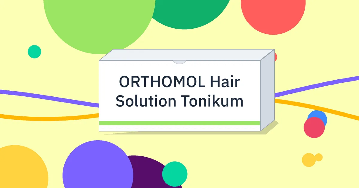 Symbolbild: Packung mit der Aufschrift ORTHOMOL Hair Solution Tonikum (PZN 19637817) – Verfügbarkeit und Bezug in Apotheken in Frankfurt am Main