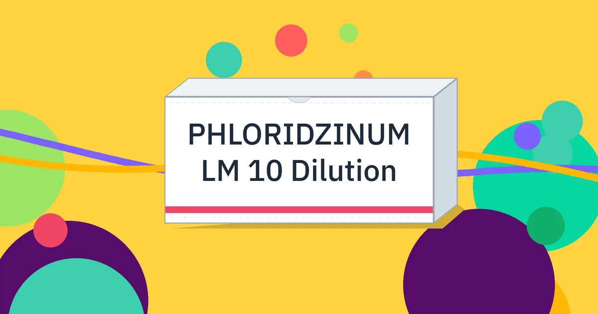Symbolbild: Packung mit der Aufschrift PHLORIDZINUM LM 10 Dilution (PZN 13639229) – Verfügbarkeit und Bezug in Apotheken in Frankfurt am Main