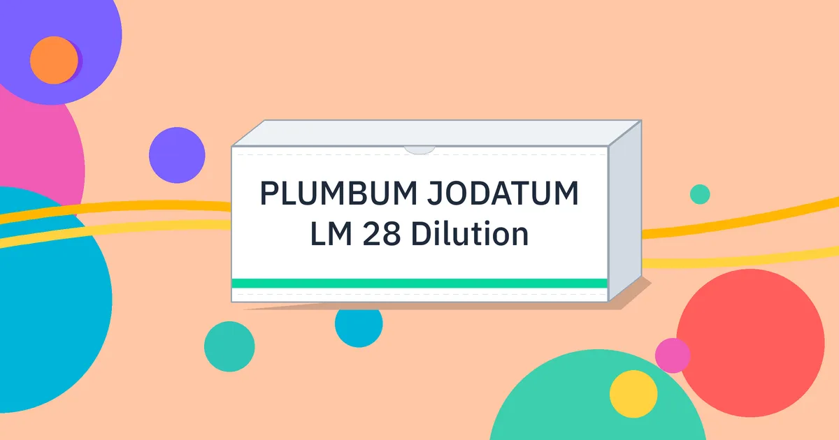 Symbolbild: Packung mit der Aufschrift PLUMBUM JODATUM LM 28 Dilution (PZN 13040892) – Verfügbarkeit und Bezug in Apotheken in Frankfurt am Main