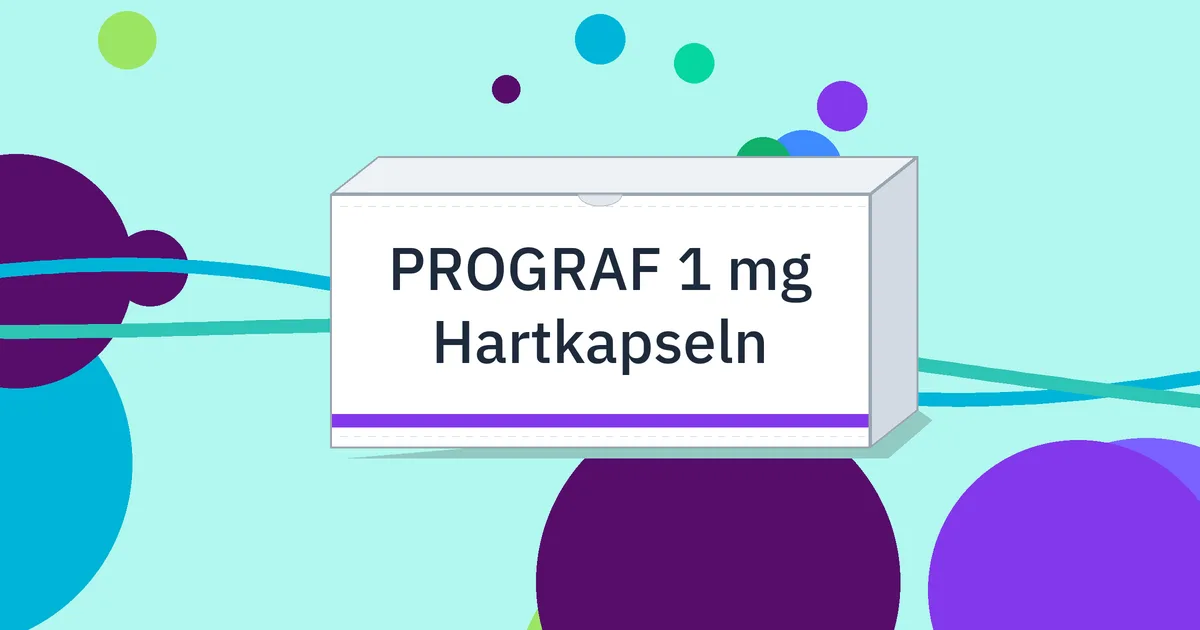Symbolbild: Packung mit der Aufschrift PROGRAF 1 mg Hartkapseln (PZN 06896457) – Verfügbarkeit und Bezug in Apotheken in Frankfurt am Main