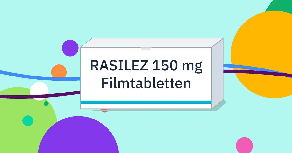 Symbolbild: Packung mit der Aufschrift RASILEZ 150 mg Filmtabletten (PZN 05112672) – Verfügbarkeit und Bezug in Apotheken in Frankfurt am Main