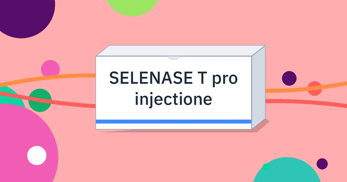 Symbolbild: Packung mit der Aufschrift SELENASE T pro injectione (PZN 02877983) – Verfügbarkeit und Bezug in Apotheken in Frankfurt am Main