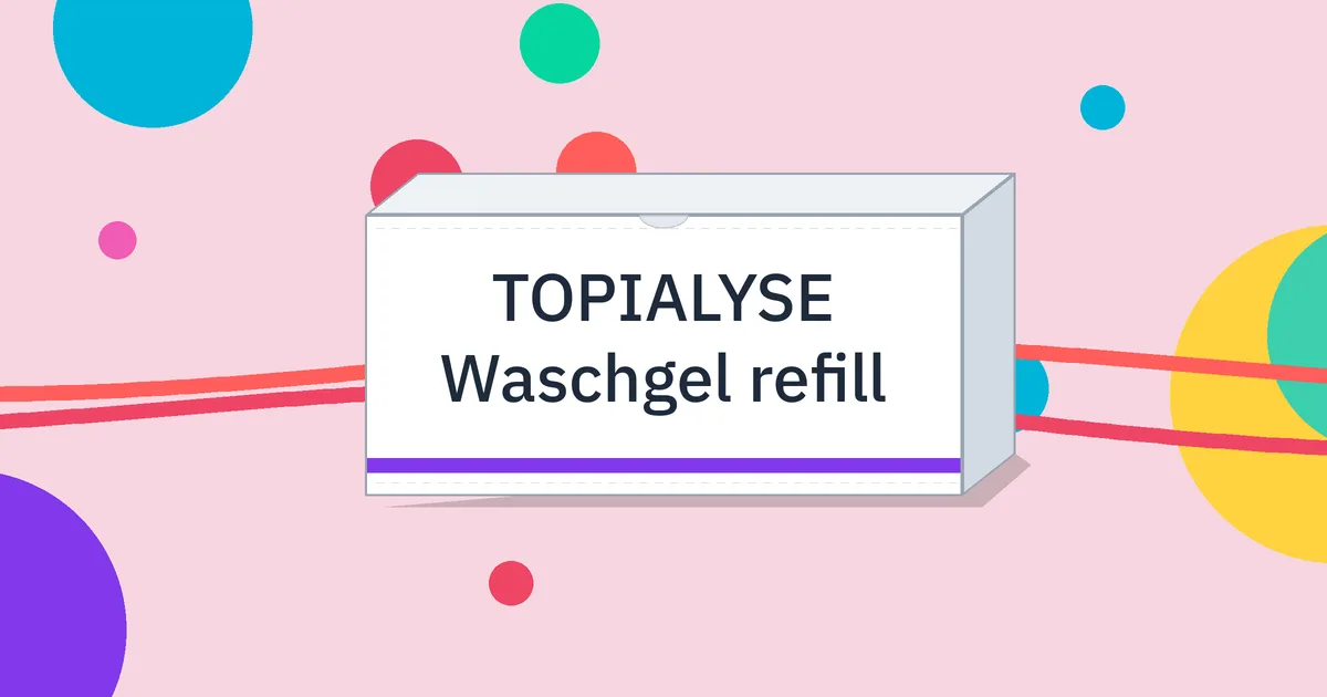 Symbolbild: Packung mit der Aufschrift TOPIALYSE Waschgel refill (PZN 20788527) – Verfügbarkeit und Bezug in Apotheken in Frankfurt am Main