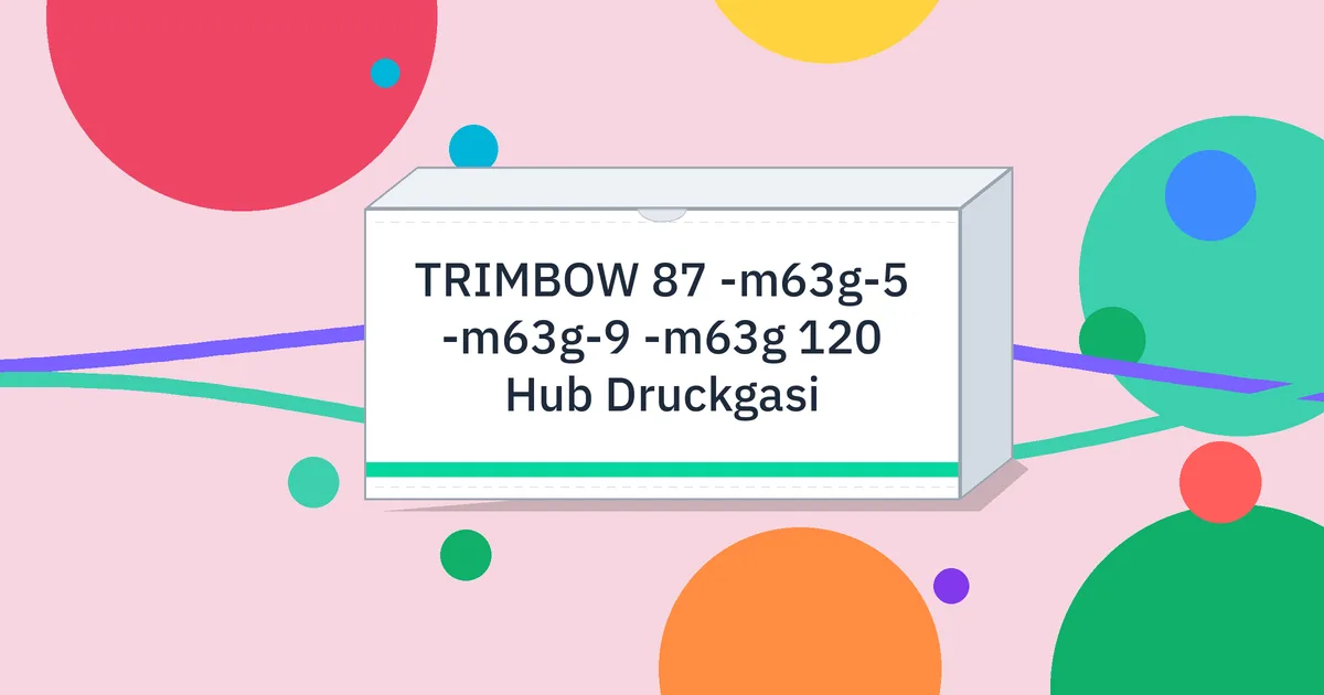 Symbolbild: Packung mit der Aufschrift TRIMBOW 87 -m63g-5 -m63g-9 -m63g 120 Hub Druckgasi (PZN 15559954) – Verfügbarkeit und Bezug in Apotheken in Frankfurt am Main
