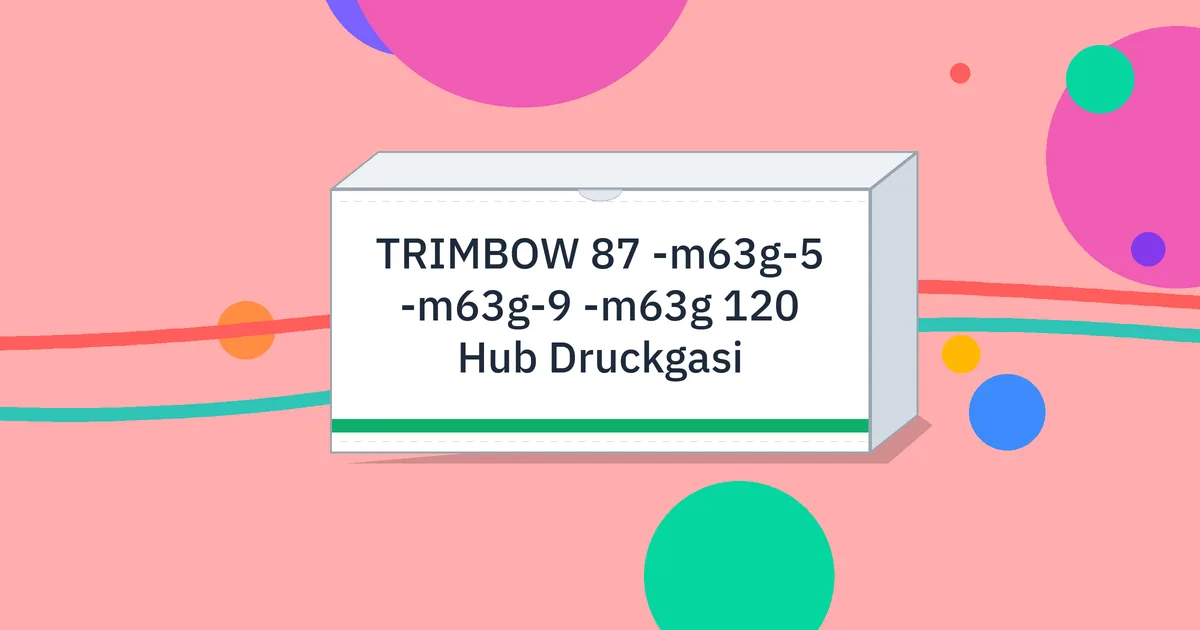 Symbolbild: Packung mit der Aufschrift TRIMBOW 87 -m63g-5 -m63g-9 -m63g 120 Hub Druckgasi (PZN 18163659) – Verfügbarkeit und Bezug in Apotheken in Frankfurt am Main