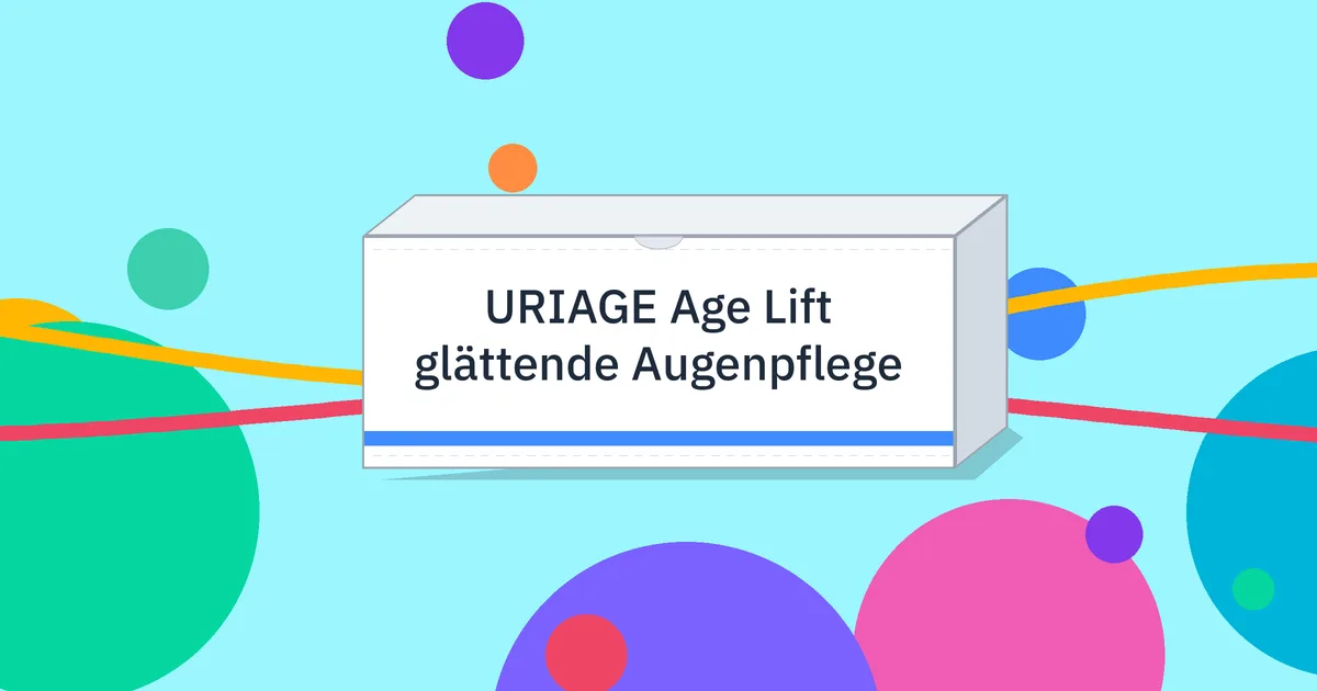 Symbolbild: Packung mit der Aufschrift URIAGE Age Lift glättende Augenpflege (PZN 18193123) – Verfügbarkeit und Bezug in Apotheken in Frankfurt am Main