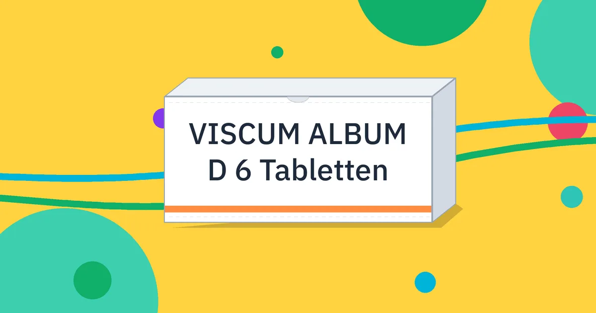 Symbolbild: Packung mit der Aufschrift VISCUM ALBUM D 6 Tabletten (PZN 02637339) – Verfügbarkeit und Bezug in Apotheken in Frankfurt am Main