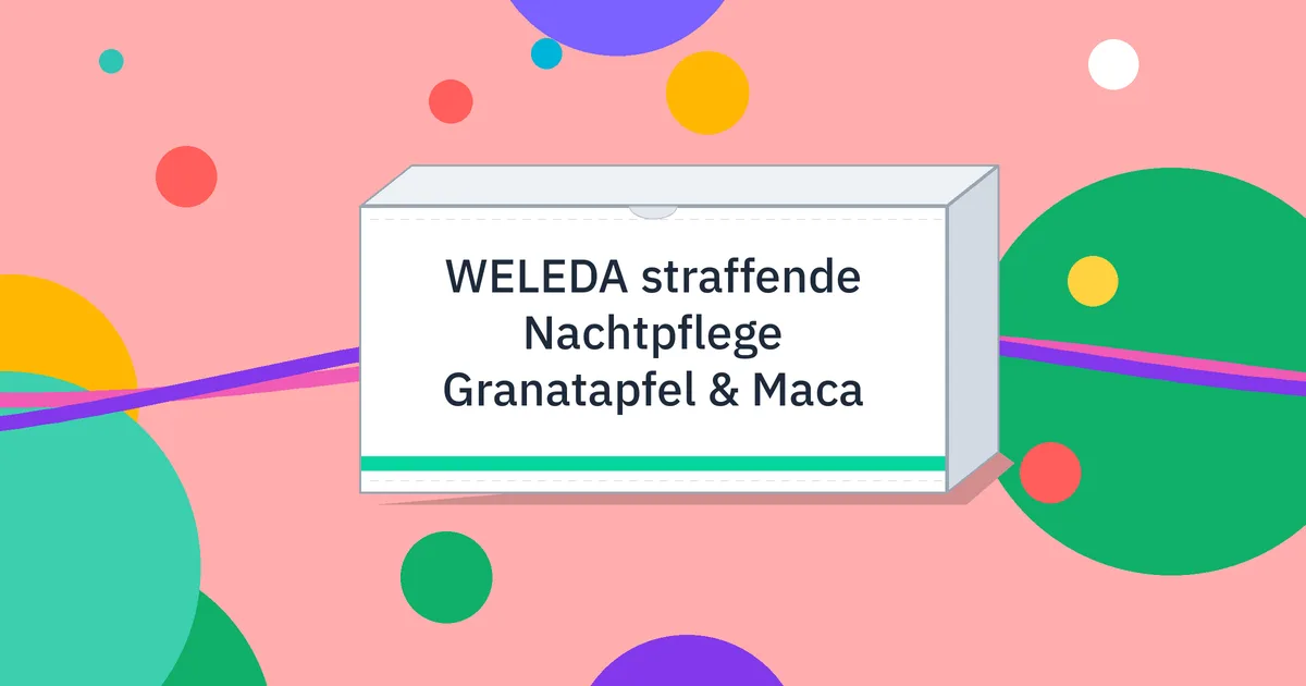 Symbolbild: Packung mit der Aufschrift WELEDA straffende Nachtpflege Granatapfel & Maca (PZN 18075317) – Verfügbarkeit und Bezug in Apotheken in Frankfurt am Main