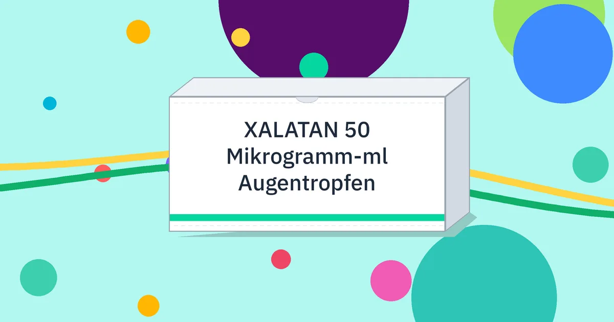 Symbolbild: Packung mit der Aufschrift XALATAN 50 Mikrogramm-ml Augentropfen (PZN 09537351) – Verfügbarkeit und Bezug in Apotheken in Frankfurt am Main