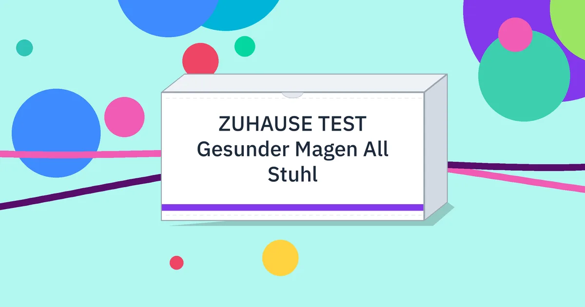 Symbolbild: Packung mit der Aufschrift ZUHAUSE TEST Gesunder Magen All Stuhl (PZN 20019361) – Verfügbarkeit und Bezug in Apotheken in Frankfurt am Main