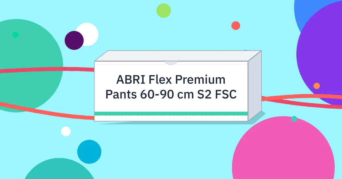 Symbolbild: Packung mit der Aufschrift ABRI Flex Premium Pants 60-90 cm S2 FSC (PZN 10549922) – Verfügbarkeit und Bezug in Apotheken in Frankfurt am Main