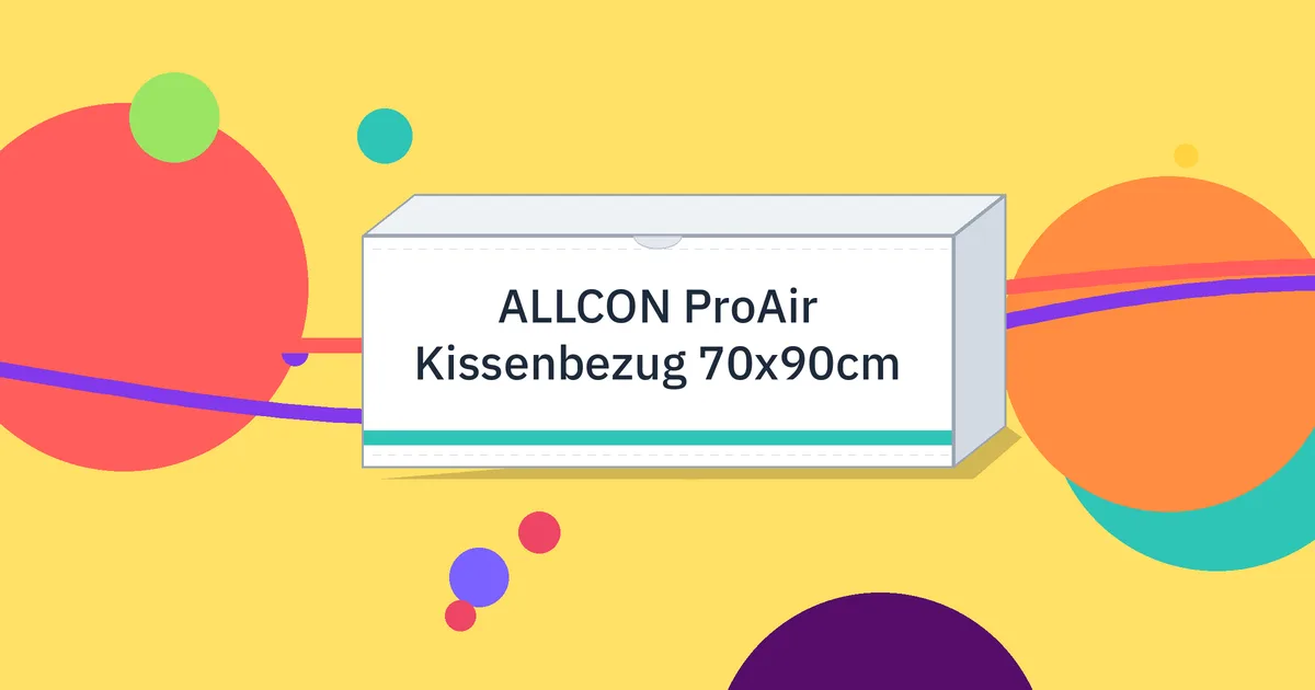 Symbolbild: Packung mit der Aufschrift ALLCON ProAir Kissenbezug 70x90cm (PZN 02064955) – Verfügbarkeit und Bezug in Apotheken in Frankfurt am Main